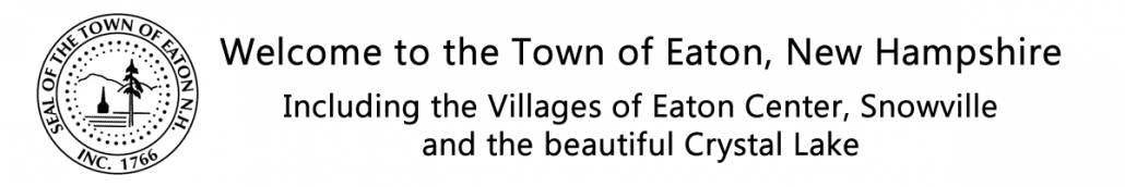 Town Clerk/Tax Collector – Welcome to the Town of Eaton, New Hampshire
